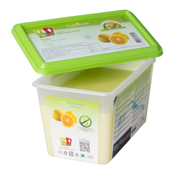 Yuzu Frozen Fruit Puree No Added Sugar - 1kg Tub – EMF Boutik
